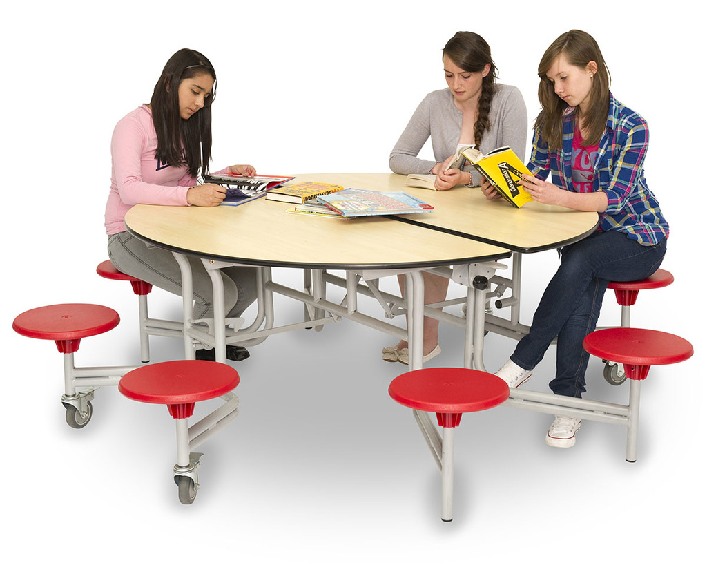 School Mobile Folding Dining Tables | School Lunch Tables | OSI