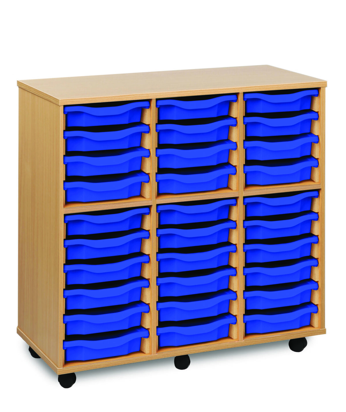 30 Shallow Tray Unit | Classroom Storage