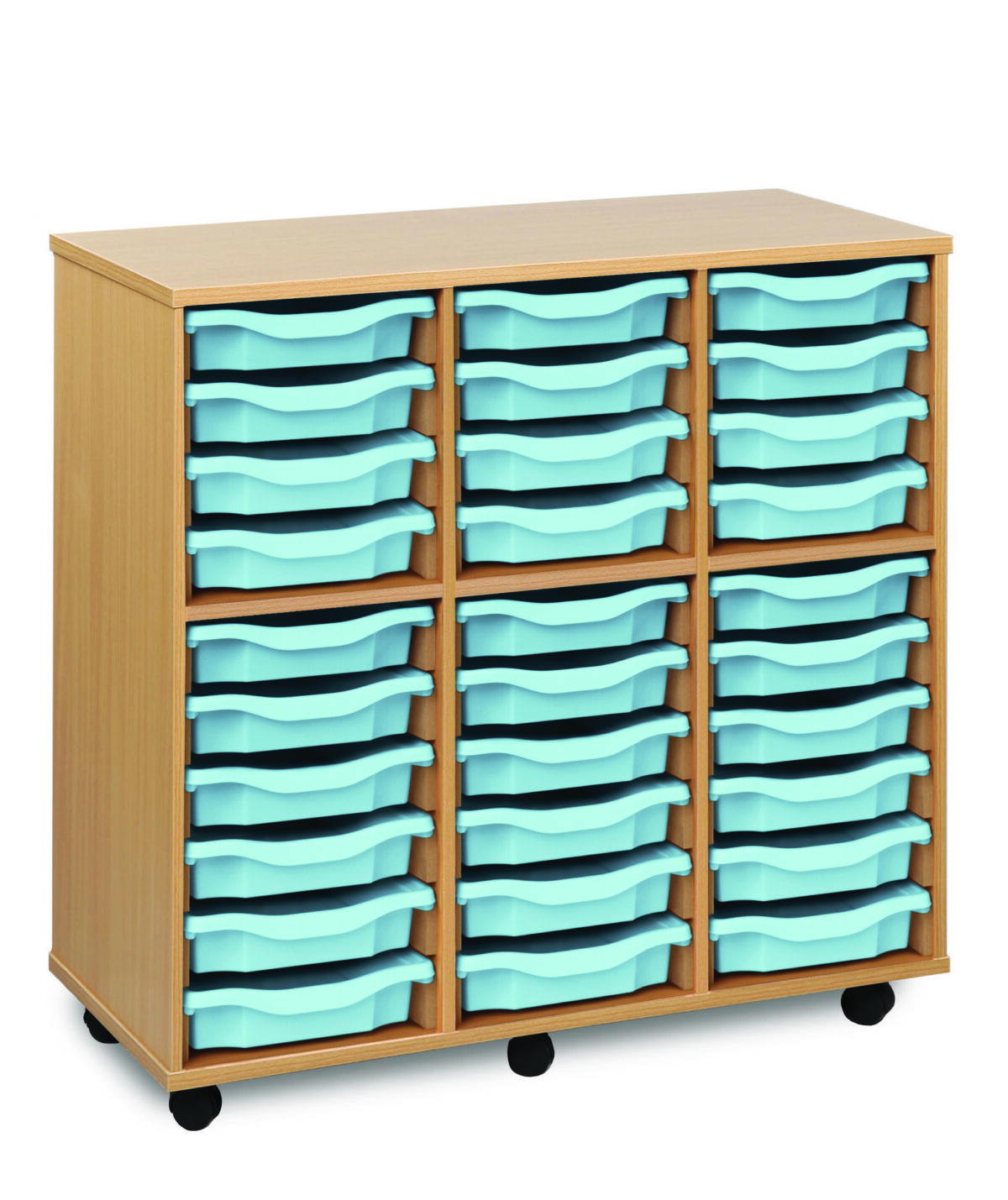30 Shallow Tray Unit | Classroom Storage