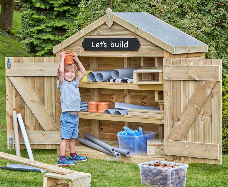 Loose Parts Lodge Outdoor Storage | EYFS & School Storage