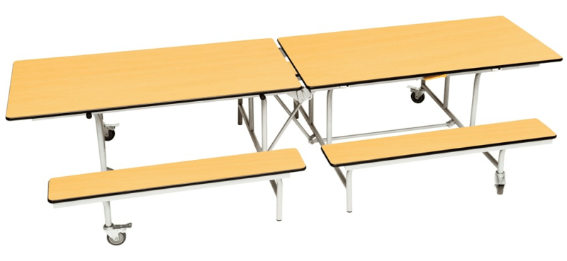 Rectangular Mobile Folding Bench Unit - OSI