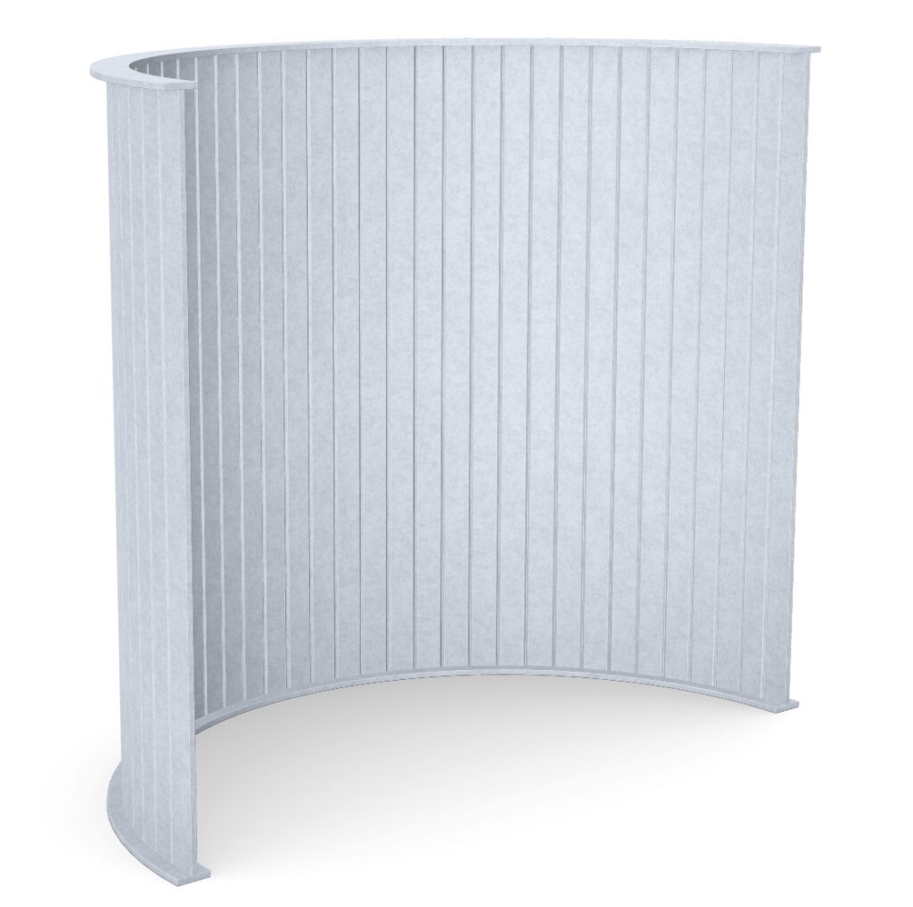 Koala Acoustic Curved Freestanding Screen - OSI