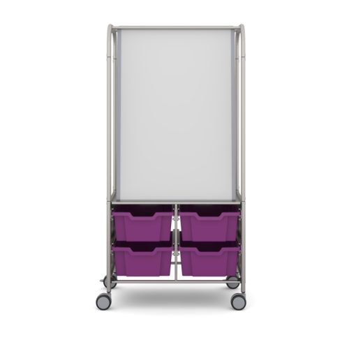 Versatile Teachers Trolley with Whiteboards | Gratnells MakerHub for ...